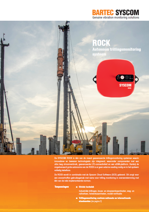 Datasheet ROCK Dutch - SYSCOM