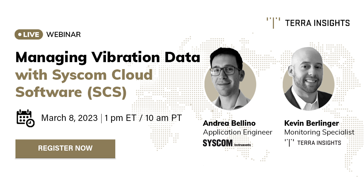 REGISTER NOW: Managing Vibration Data with Syscom Cloud Software (SCS ... REGISTER NOW: Managing Vibration Data with Syscom Cloud Software (SCS ...