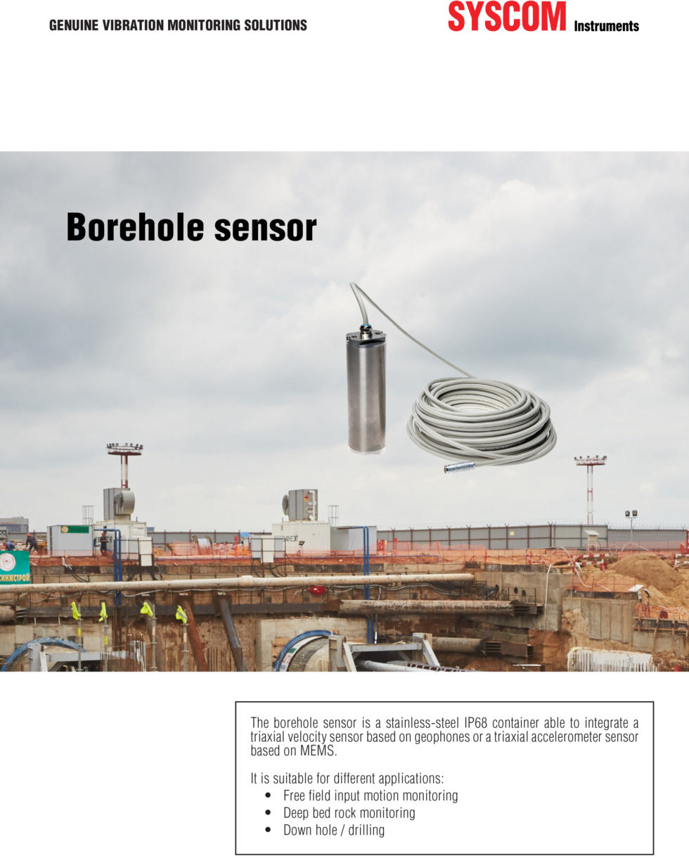 Datasheet Borehole Sensor English - SYSCOM