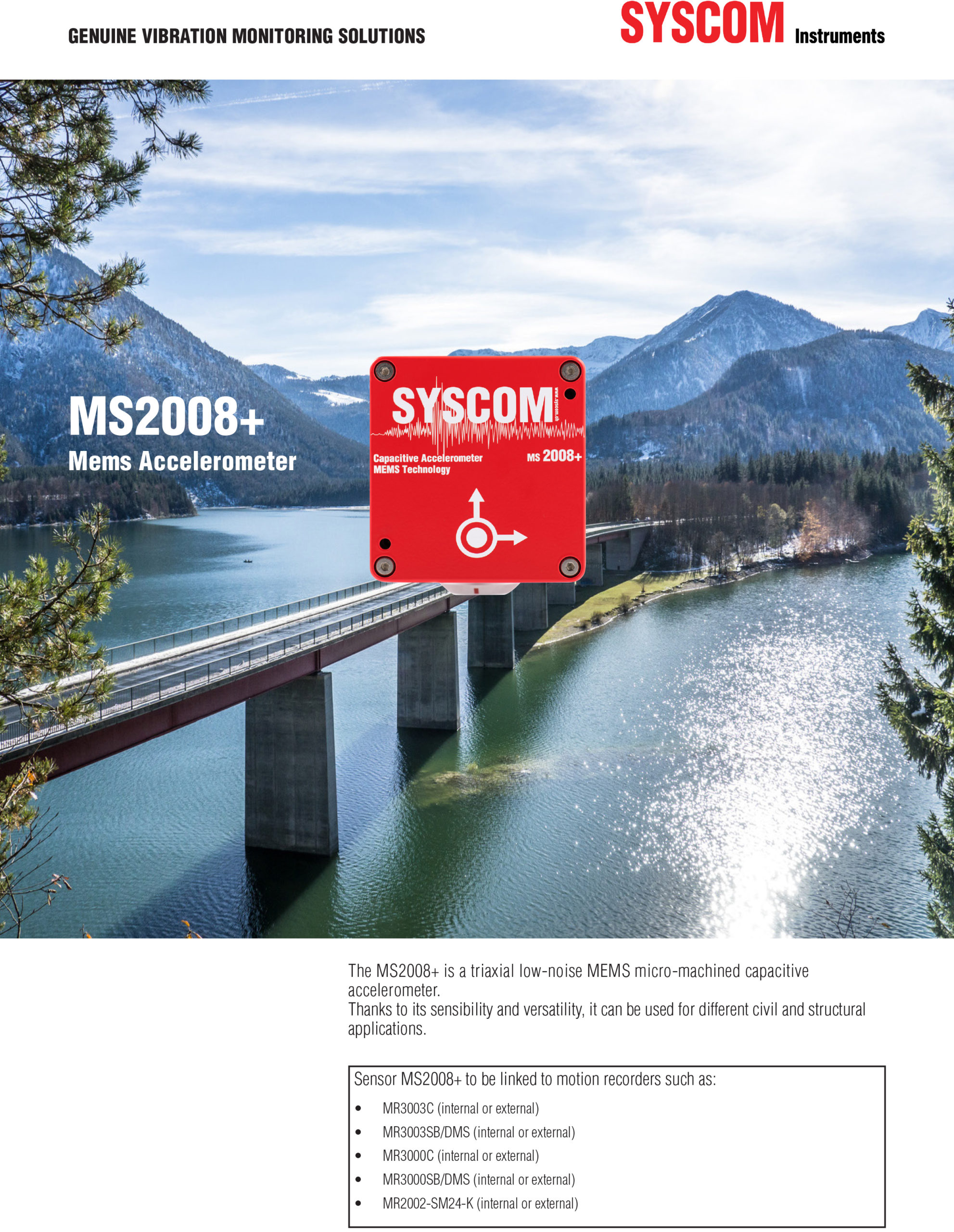Datasheet MS2008+ - SYSCOM Datasheet MS2008+ - SYSCOM